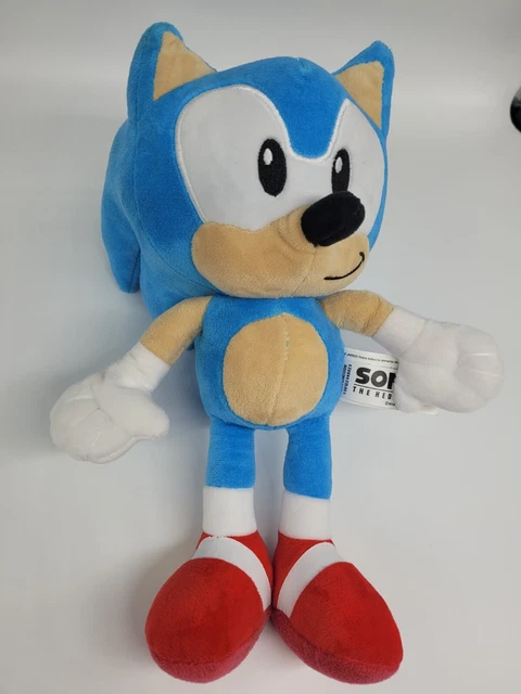 SONIC THE HEDGEHOG Plush Official Sega Sonic Soft Toy Plush Teddy £12. ...