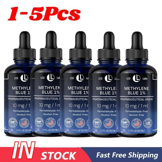 METHYLENE BLUE 1% Solution Phar ma Grade. Highest Quality 1-5X- £6.94 ...
