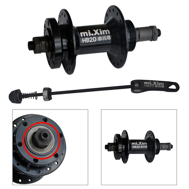 MTB MOUNTAIN BIKE Disc-brake Ball-bearing Threaded/Cassette Hubs 5-10S ...