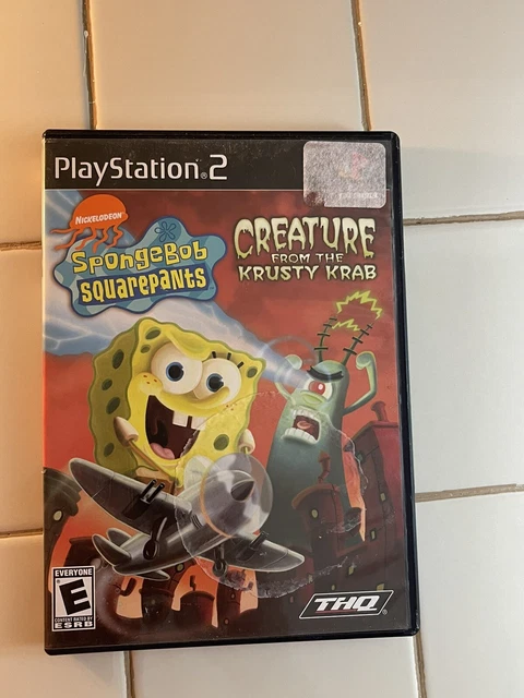 SPONGEBOB SQUAREPANTS CREATURE From Krusty Krab (Sony PlayStation 2 ...