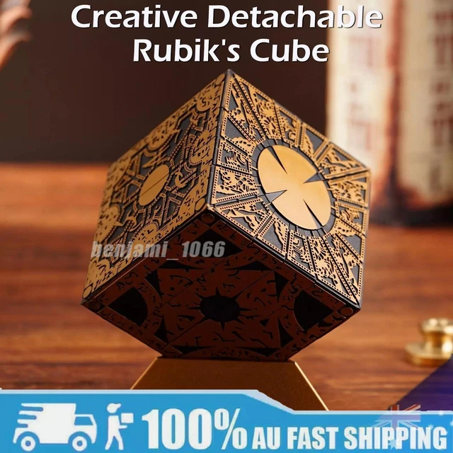 HELLRAISER CUBE PUZZLE Box Lament Configuration Functional Pinhead Prop ...