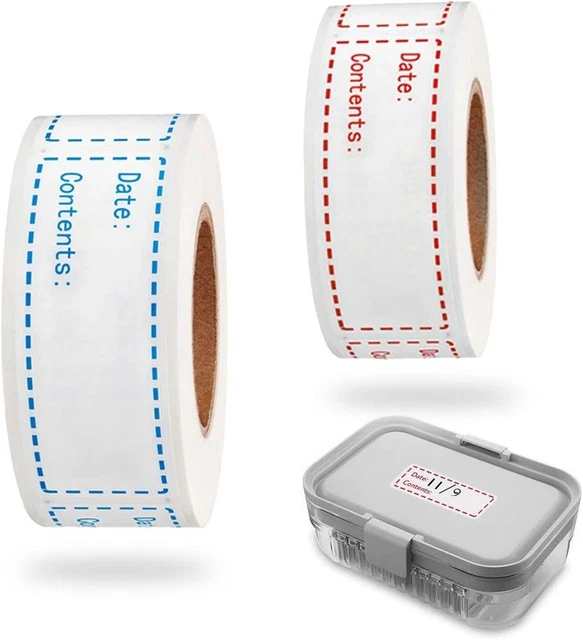 FREEZER LABELS,300PCS REMOVABLE Labels for Food containers,Adhesive ...