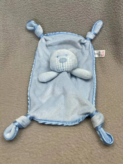 MINI MODE BY Boots Blue Bear Comforter Soother Blankie blanket soft Toy ...
