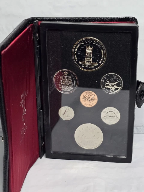 ROYAL CANADIAN MINT Double Dollar Prestige "Proof Like" Set 7 Coins 1977 Silver £23.52 - PicClick UK