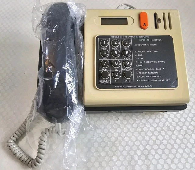 RETRO BRITISH TELECOM Money box CT 6000C R Unused Prop Display Vintage ...