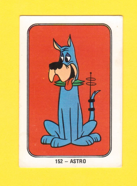 THE JETSONS ASTRO Vintage 1960s Hanna Barbera Cartoon Card from Spain ...