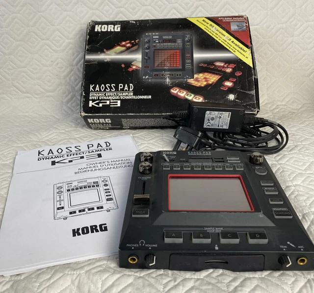 Korg Kaoss Pad Kp3 Dynamic Effect Sampler Dj Fx £250 00 Picclick Uk