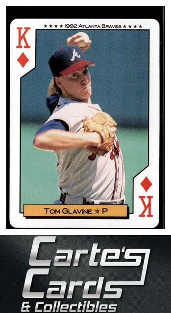 TOM GLAVINE 1992 vélo Atlanta Braves World Series #KD Hall of Fame EUR ...
