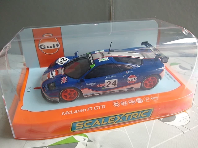 SCALEXTRIC C3969 MCLAREN F1 GTR GULF LE MANS 1995. NEW £79.99 - PicClick UK