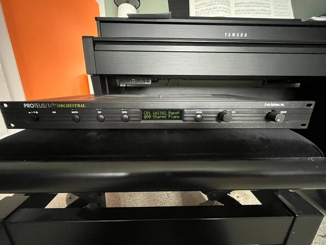 E-MU PROTEUS 1 Plus Orchestral Multitimbral Digital Rack Mount Sound ...