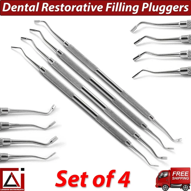 Dental Filling Dental Amalgam/Composite Filling Instrument Set (6 Pcs ...