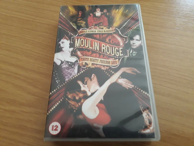 MOULIN ROUGE VHS (Nicole Kidman, Ewan Mcgregor, Jim Broadbent) £0.50 ...