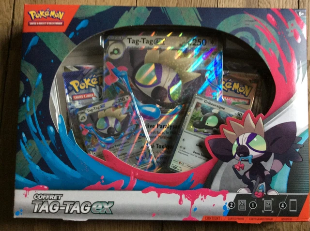 CARTE POKÉMON COFFRET SCELLE TAG-TAG EX VERSION FRANCAISE NEUF EUR 60 ...