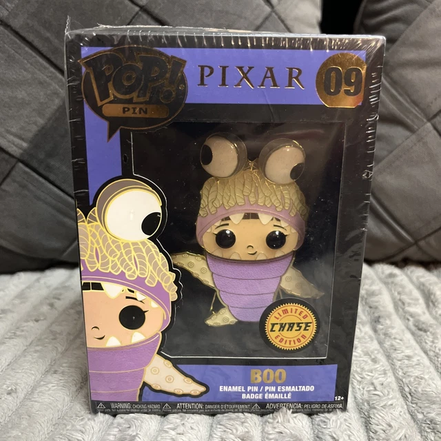 FUNKO POP! PIN Disney Pixar Monsters Inc #09 Boo in monster suit New ...