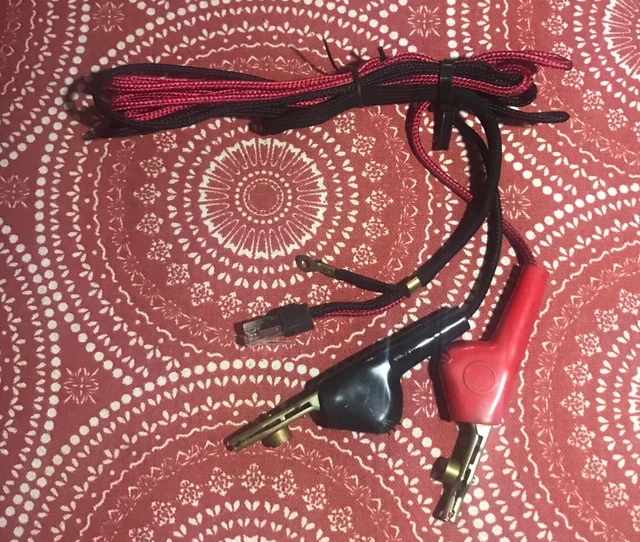 HARRIS FLUKE TS21 TS22 Butt Set Test Replacement Line Cord Cables Phone ...