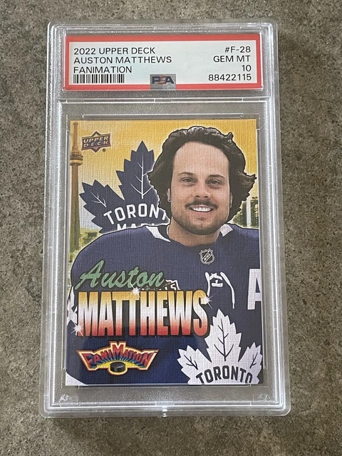 AUSTON MATTHEWS FANIMATION PSA 10 SSP Toronto Maple Leafs EUR 386,39 ...