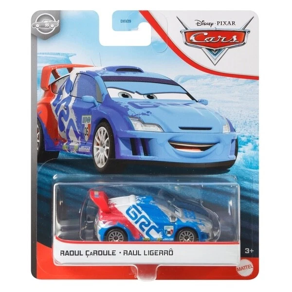 DISNEY PIXAR CARS RAOUL CAROULE GRC #06 Silver Collection Mattel £5.00 ...