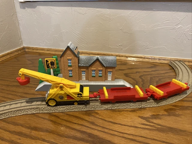 THOMAS & FRIENDS TrackMaster KEVIN Motorized Crane Complete Set Hit Toy ...