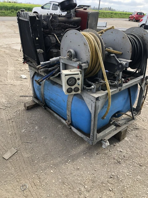 MOBILE VAN JET Wash Drain Jetter - Power Washer Generator Good Working ...