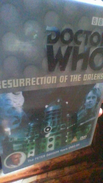 DOCTOR WHO RESURRECTION of the Daleks DVD (2002) SILVER CASE 1 disc BBC ...