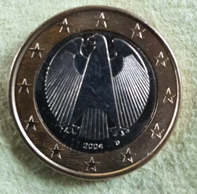 1 EURO MÜNZE Deutschland 2004 D Kursmünze Umlaufmünze EUR 1,20 ...