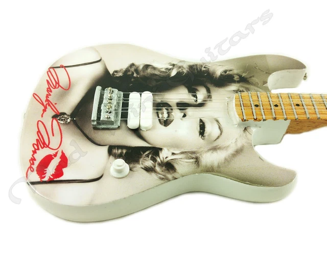 MINIATURE GUITAR MARILYN MONROE with free stand. £17.24 - PicClick UK MINIATURE GUITAR MARILYN MONROE with free stand. £17.24 - PicClick UK