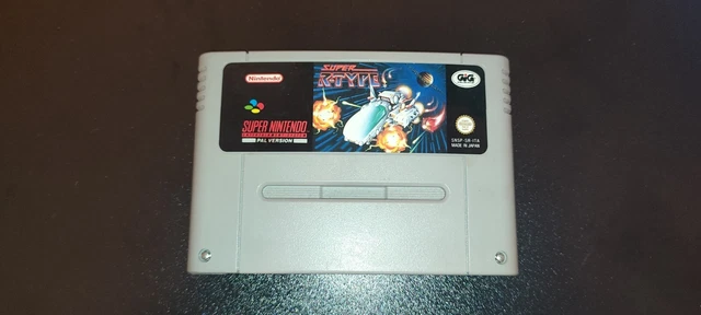 JEU SUPER NES Nintendo SUPER R TYPE version pal SNES EUR 17,90 ...
