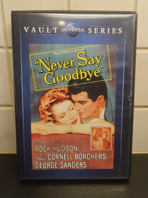 NEVER SAY GOODBYE DVD - 1956 Film - Universal Vault Series $7.00 ...