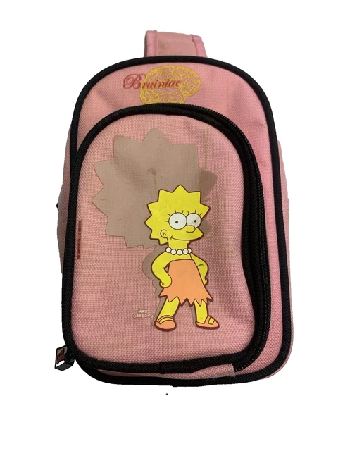 LISA SIMPSON BRAINIAC DS Console Game Carry Case Sling Pack Cross Body ...