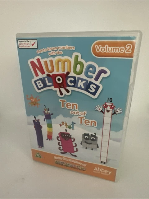 NUMBERBLOCKS DVD VOLUME 2 - Ten out of Ten - Educational - Counting - Maths £10.00 - PicClick UK
