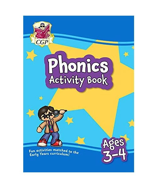 PHONICS ACTIVITY BOOK for Ages 3-4 (Preschool): perfect for learning at ...