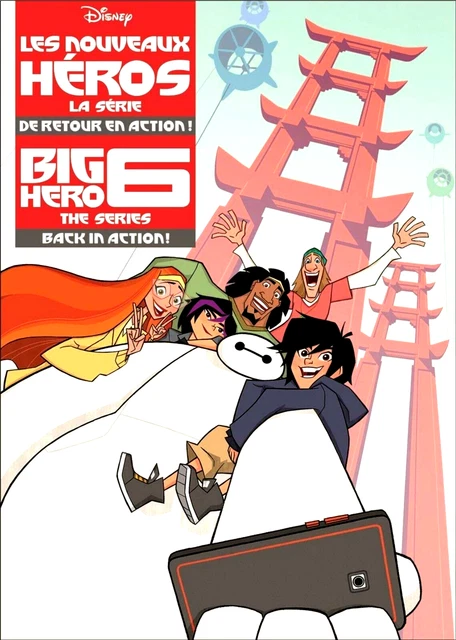 BIG HERO 6 The Series Back In Action New DVD Disney Kids Animation $15. ...