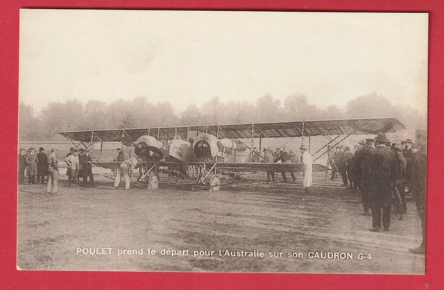 AVION CAUDRON G-4 - Polet Prend Le Depart Pour L'australie Sur Son ...