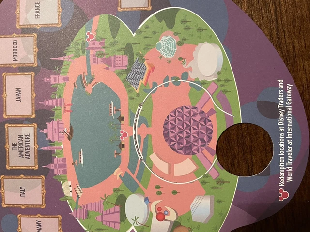 DISNEY FIGMENT’S BRUSH with the masters map 2022 Redeemed £14.24 ...