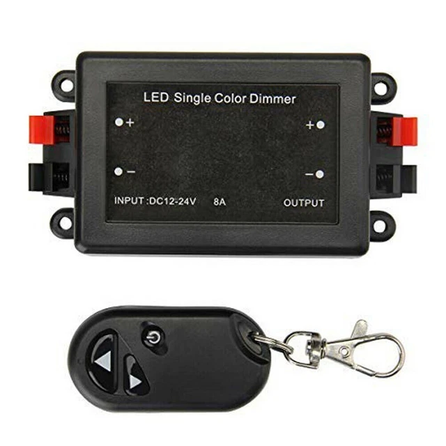INTERRUPTEUR VARIATEUR DE lumière sans scintillement pour bande DEL 12V ...