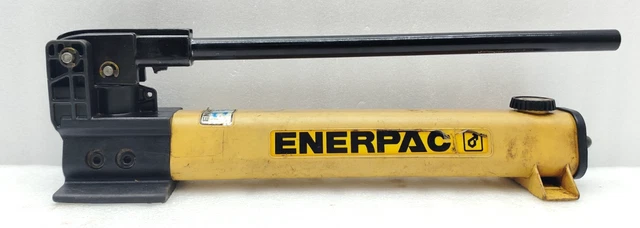 ENERPAC P391 HYDRAULIC Hand Pump Single Speed 700 Bar/10000 Psi Used ...