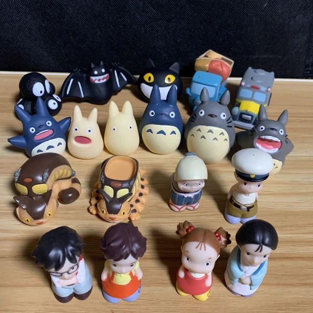 STUDIO GHIBLI FIGURE lot set 19 finger puppet My Neighbor Totoro ...