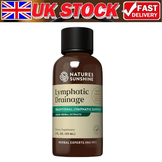 NATURE'S SUNSHINE LYMPHATIC Drainage - Immune Support, Cleanse & Detox ...