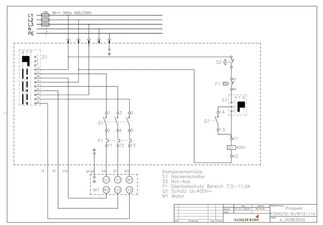 STAR TRIANGLE SWITCH 3500, with Emergency Stop, up to 7.5KW, Motor ...