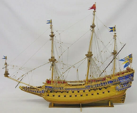 WASA WOOD SHIP model PROFESSIONALLY built from a COREL kit $7,500.00 ...