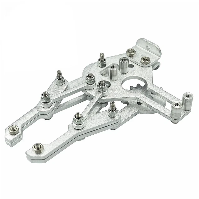 MECHANICAL ARM ROBOT Clamp Claw Gripper For Arduino Medium Servo MG995 ...