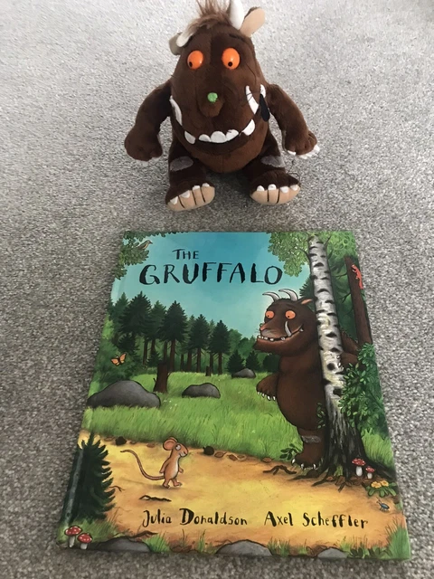THE GRUFFALO SOFT Toy & Book Julia Donaldson Axel Scheffler Ex ...
