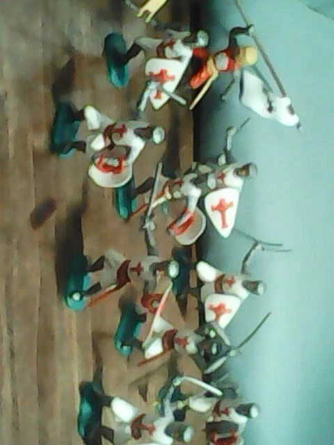 VINTAGE TIMPO ENGLISH Crusaders Knights x 10 EUR 24,06 - PicClick DE