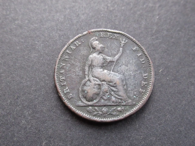 1830 GEORGE IV Copper Farthing Coin Nice Collectable Condition £4.38 ...