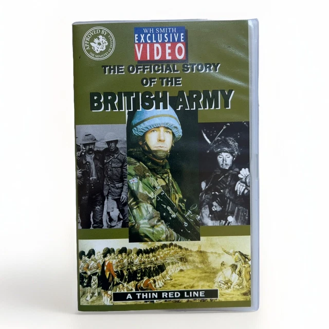 THE OFFICIAL STORY of the British Army VHS Video Tape :A Red Thin Line ...