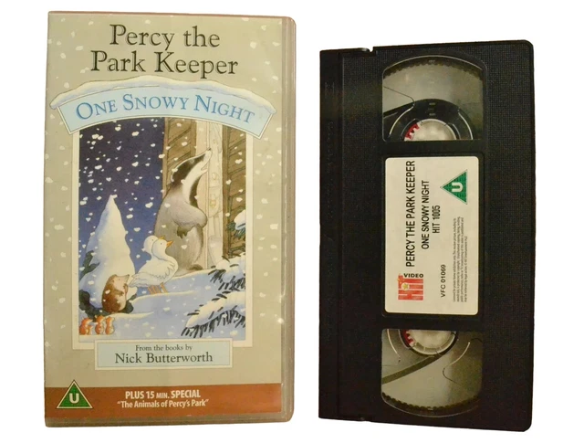 PERCY THE PARK Keeper: One Snowy Night [VHS] [VHS Tape] £16.70 ...