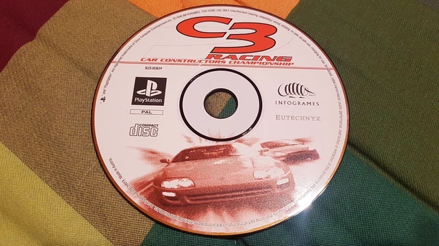 C3 RACING CAR Constructor Championship Playstation PS1 Solo CD gioco ...