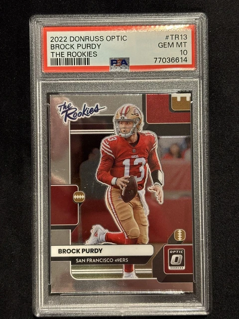 BROCK PURDY THE Rookies PSA 10 Gem 2022 Donruss Optic RC 49ers EUR 59 ...