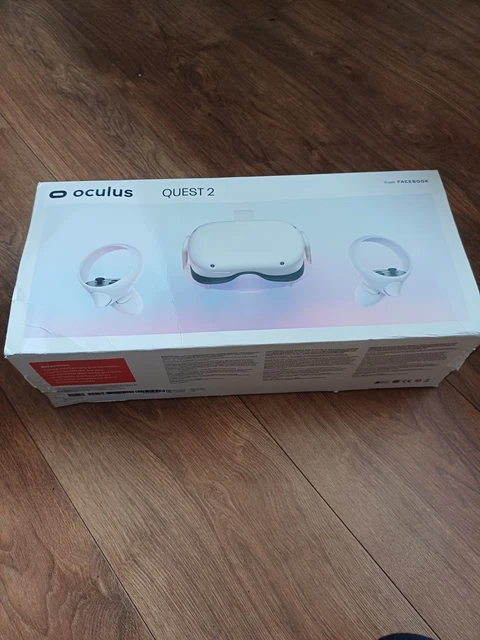 META QUEST 2 Virtual Reality VR Headset 128GB + 2 Controllers Fully ...