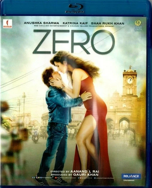 ZERO - BOLLYWOOD BLU-RAY - Shah Rukh Khan, Anushka Sharma, Katrina Kaif. EUR 23,49 - PicClick IT